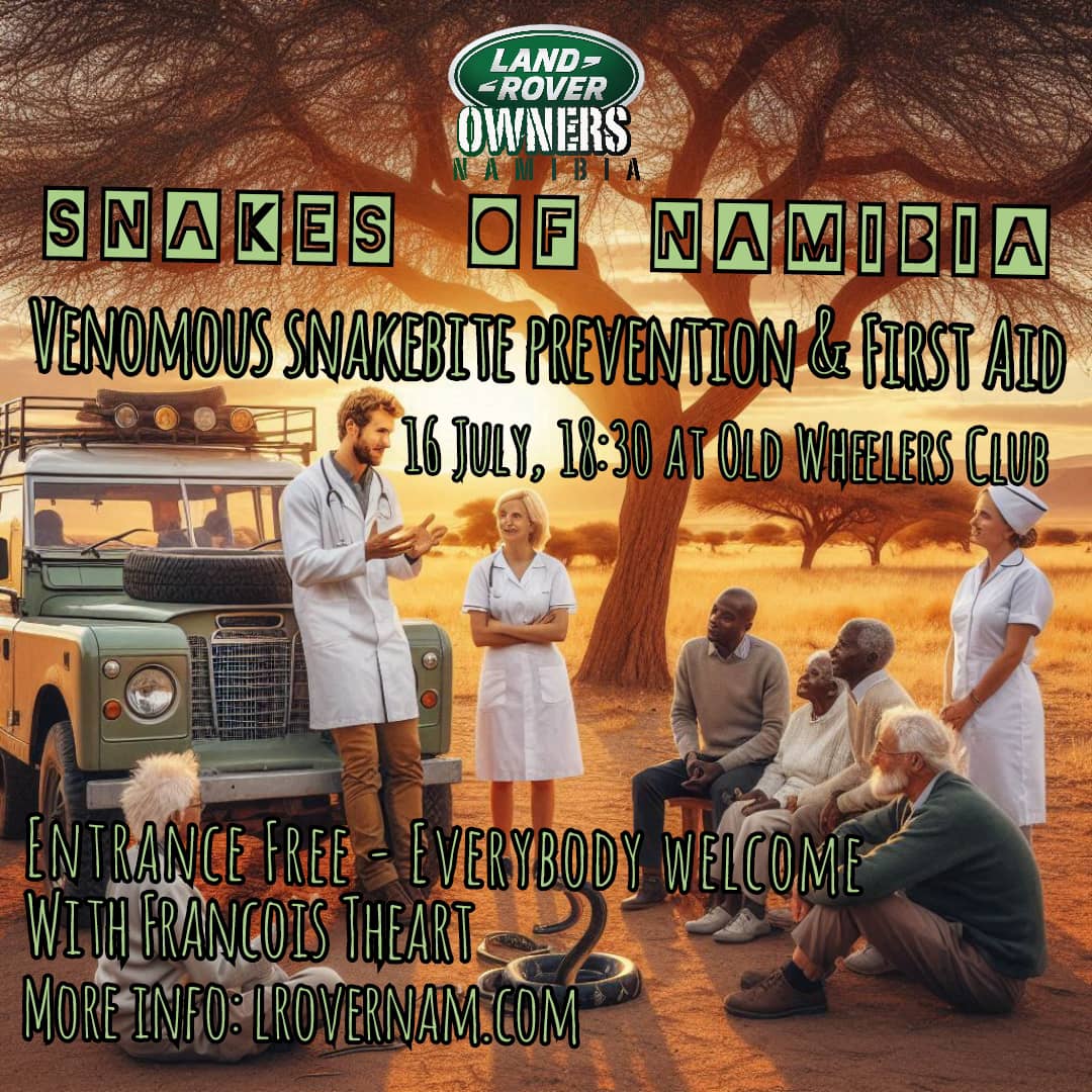 TED Talk / Presentation "SNAKES of NAMIBIA and VENOMOUS SNAKEBITE ...